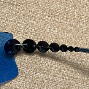 Dior | Accessories | Dior Rare Millenium Logo Blue Rimeless Sunglasses ...